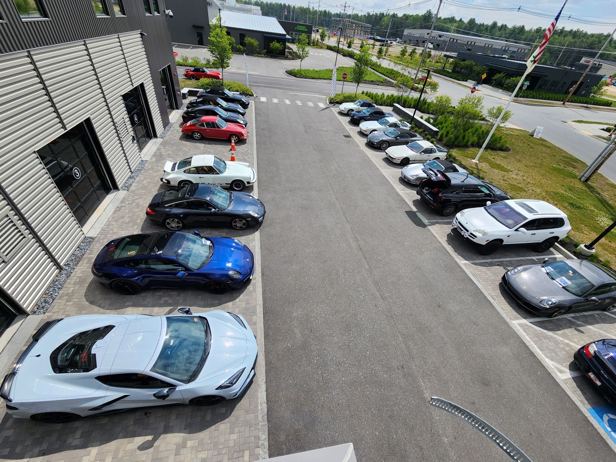 The morning at Throttle Car Club
