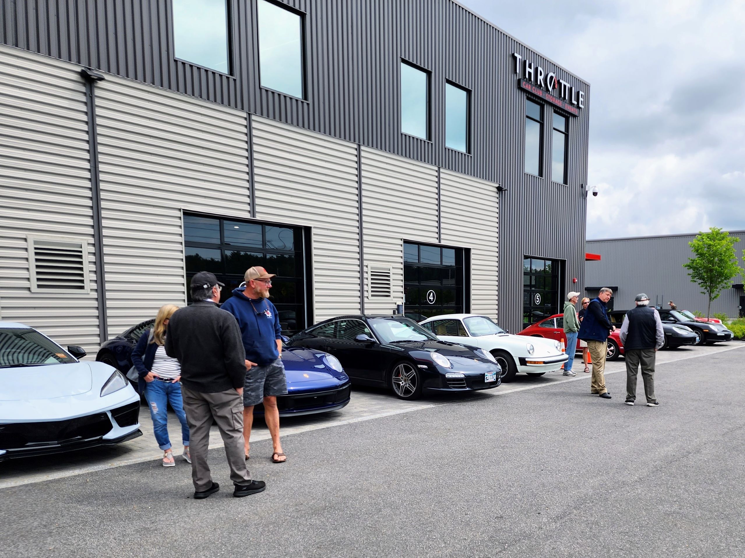 The morning at Throttle Car Club
